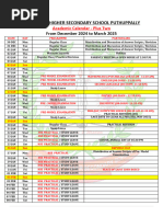 Final Prelim Exam Timetable 2025 | PDF