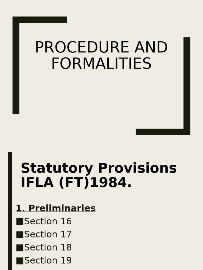 8.procedure and Formalities | PDF | Marriage | Fine (Penalty)