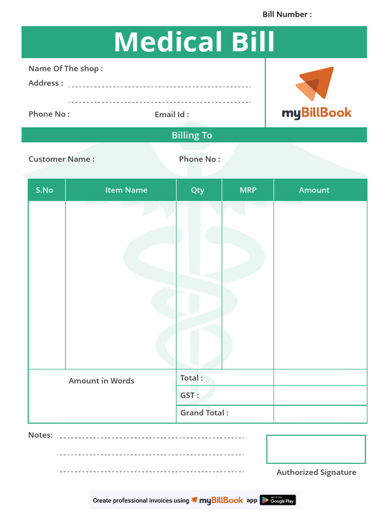 medical-bill-format-pdf | PDF