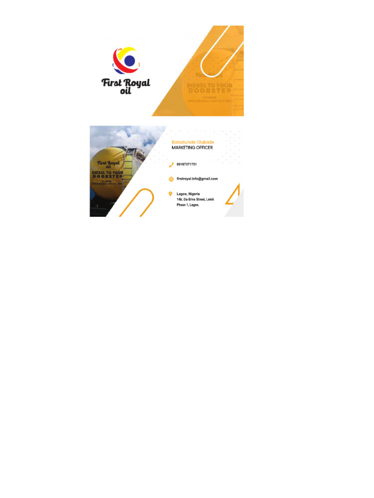 Royal Business Card | PDF