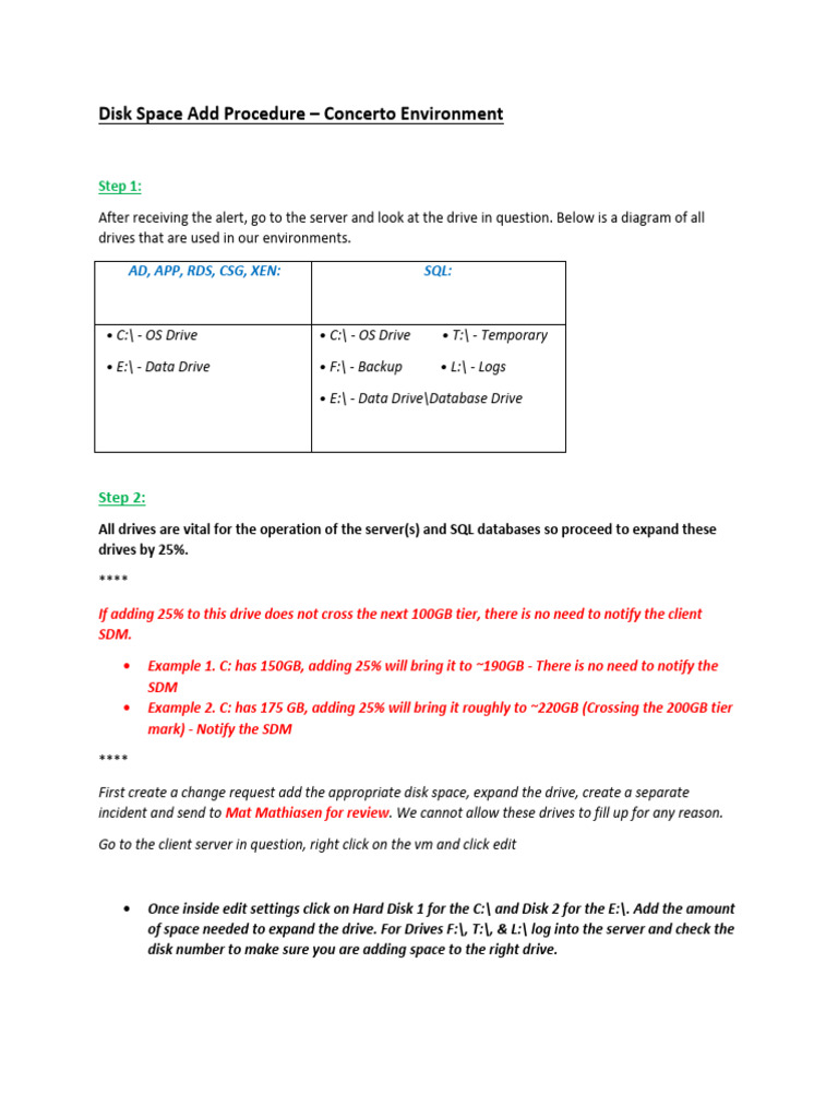 How to Add Hard Disk In Server | PDF | Data | Operating System Technology