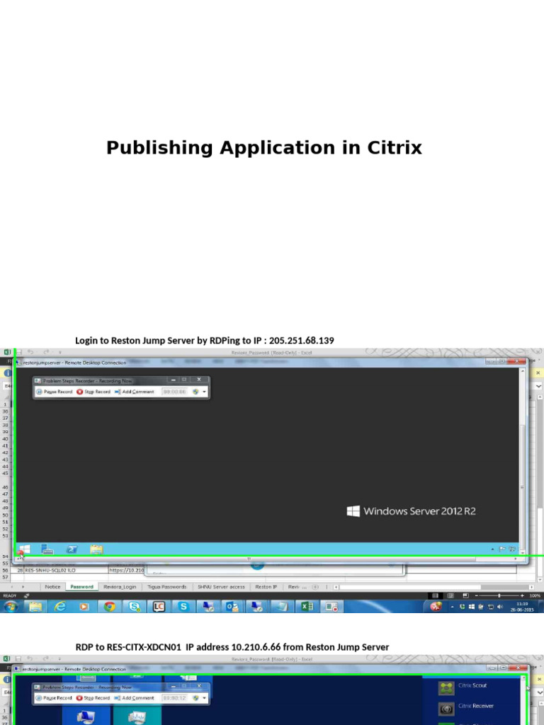 Publish Applications in Citrix Studio | PDF