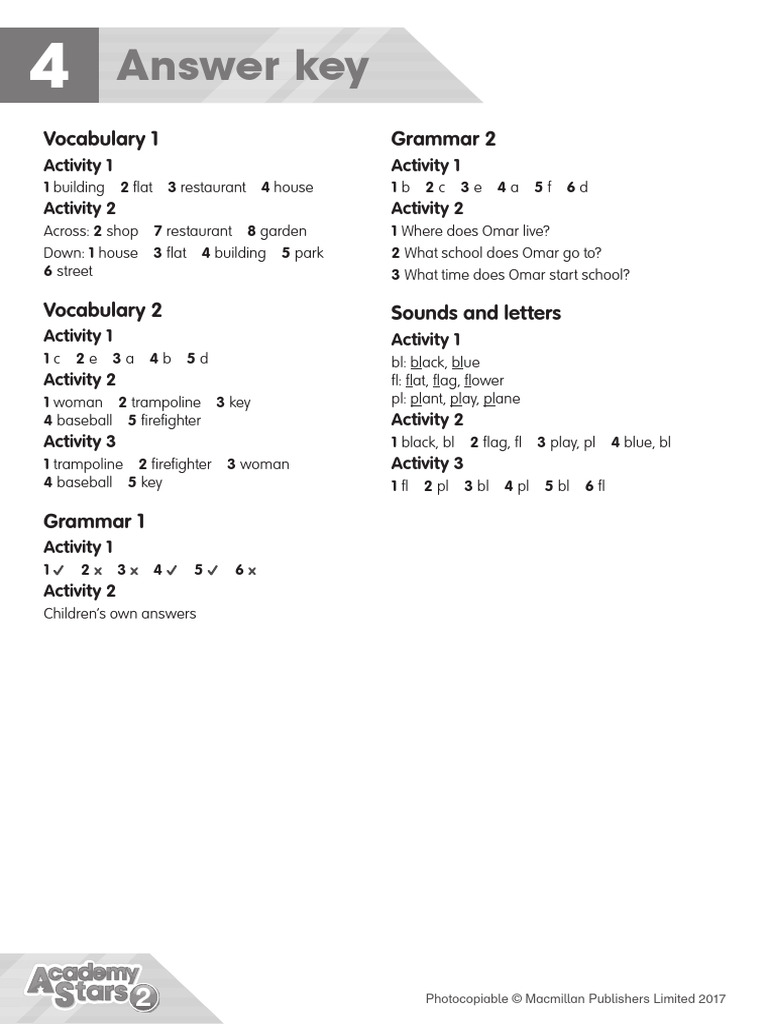AS_TRC2_U4_06_Answer key | PDF