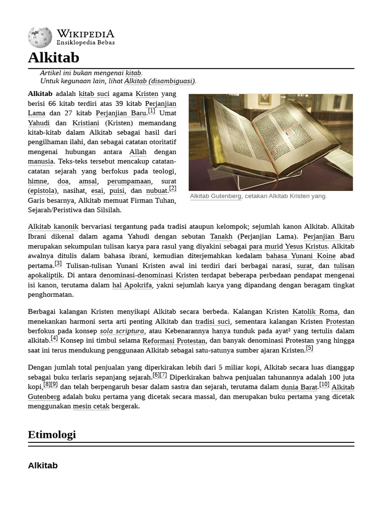 Alkitab | PDF