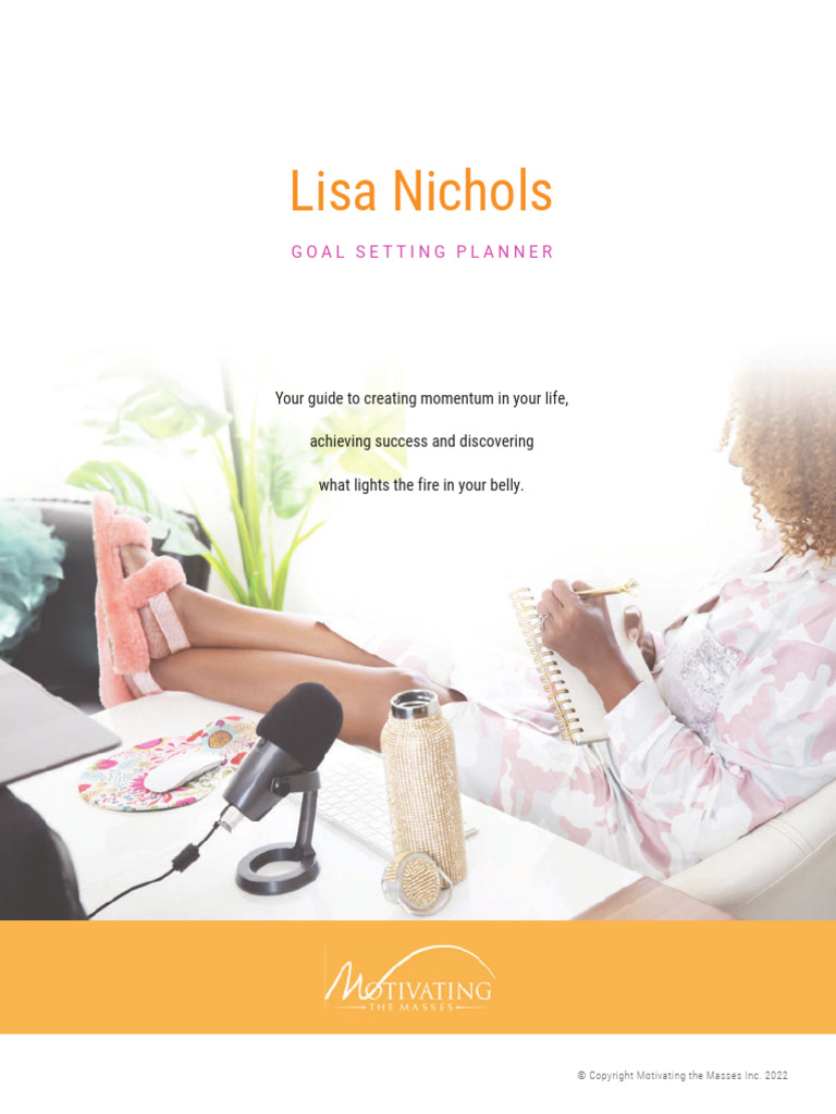 Elevate Goal Planner | PDF | Goal | Behavior Modification