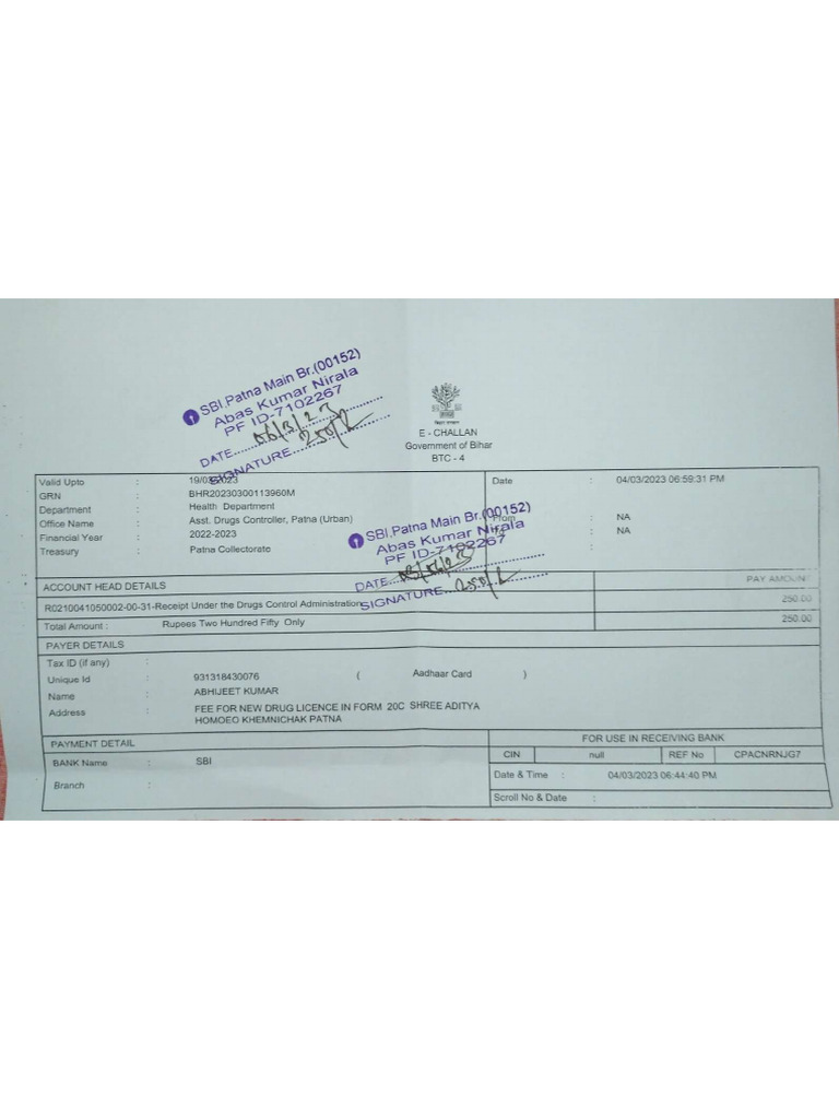 Document Uploads for Shree Aditya Homeo | PDF