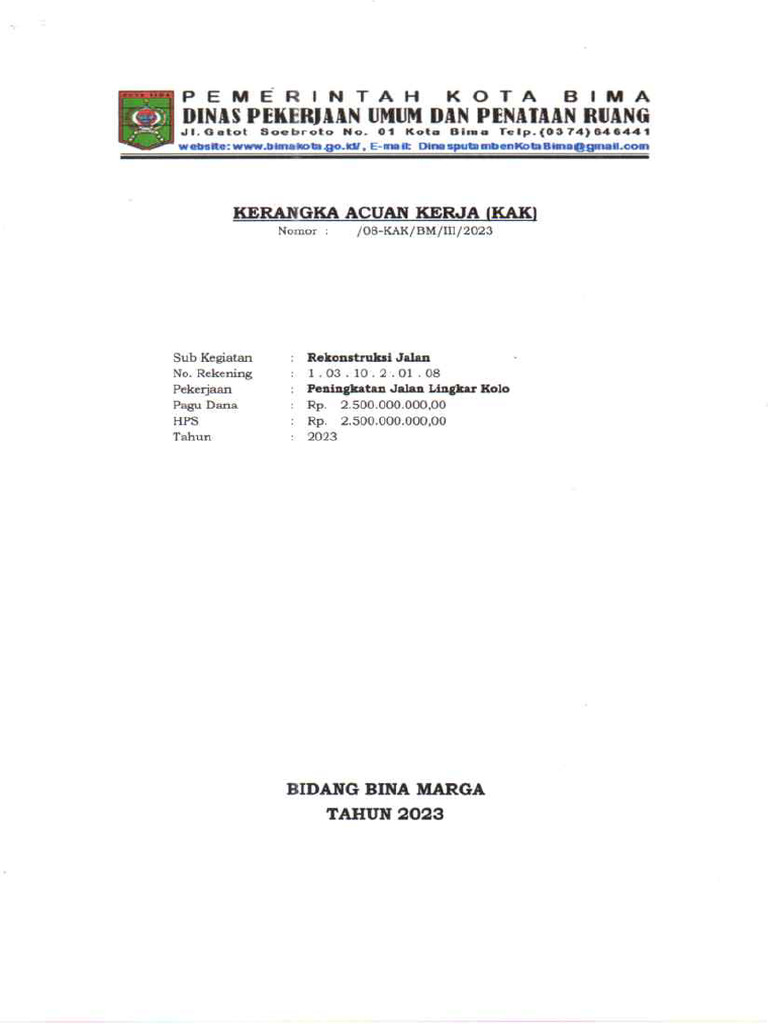 KAK Lingkar Kolo | PDF