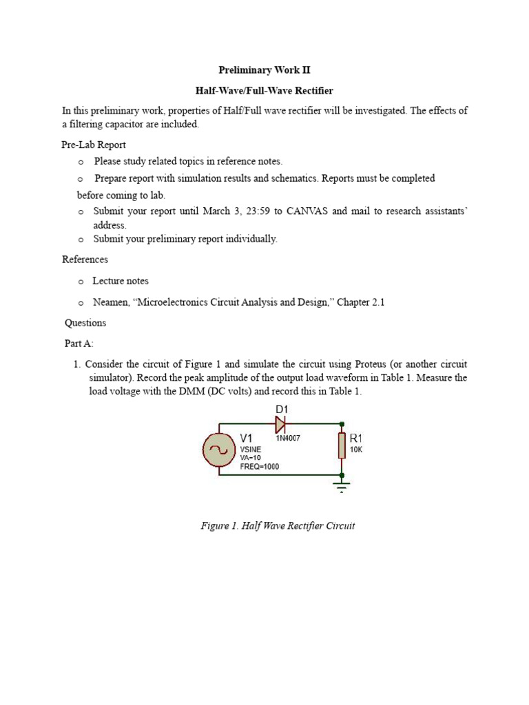 LAB2_report | PDF | Rectifier | Direct Current