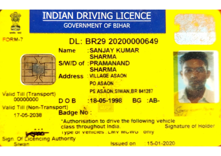 Driving licence | PDF