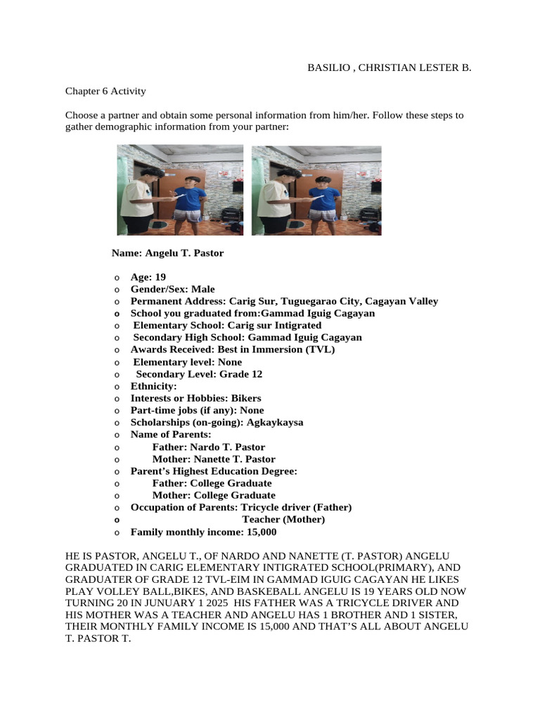 Chritian Activity 6 Purcom | PDF