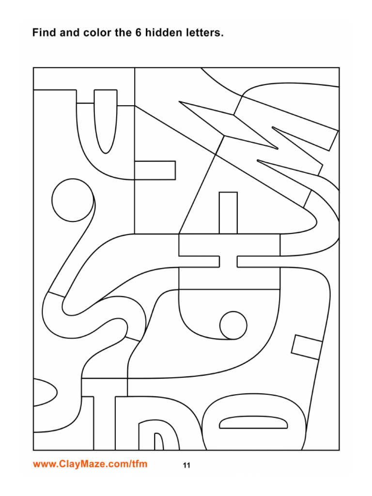 Find The Hidden Letters | PDF