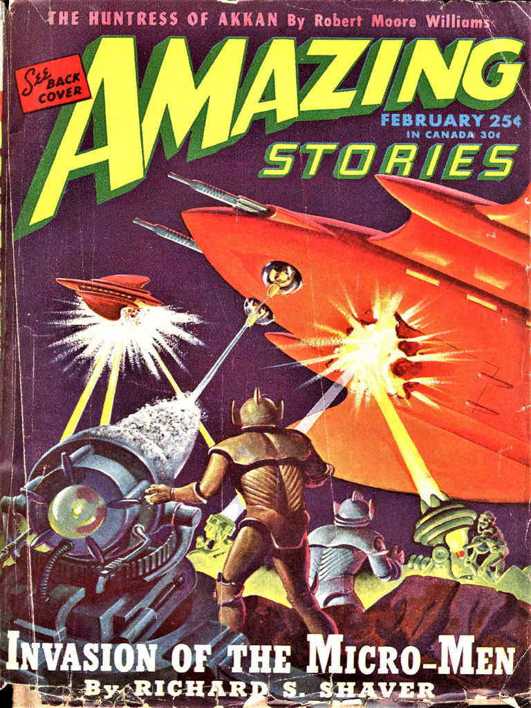Richard S Shaver - MM2 - Invasion of the Micro Men [Amazing-Stories ...