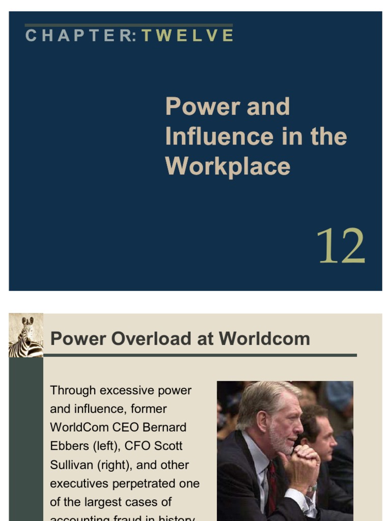 Power and Influence in The Workplace | PDF | Business