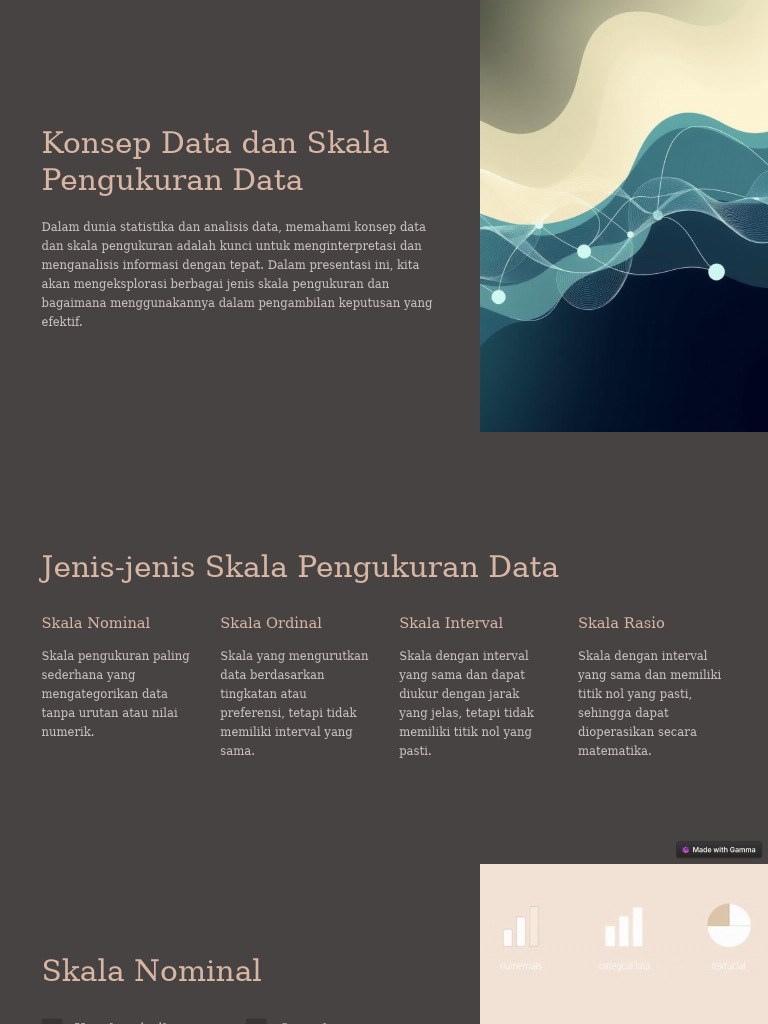 Konsep Data Dan Skala Pengukuran Data | PDF