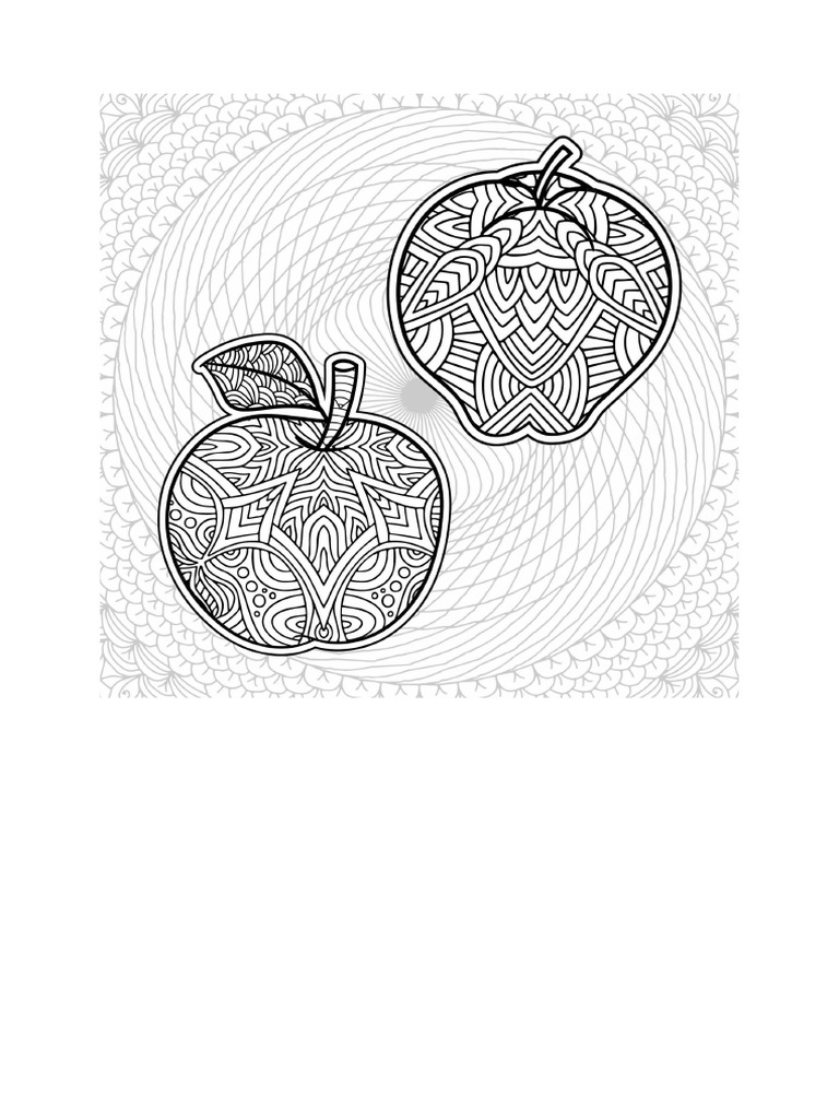 Coloriage Fruits | PDF