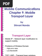 Indirect TCP, Snooping TCP, Mobile TCP - Mobile Transport Layer | PDF | Transmission Control ...