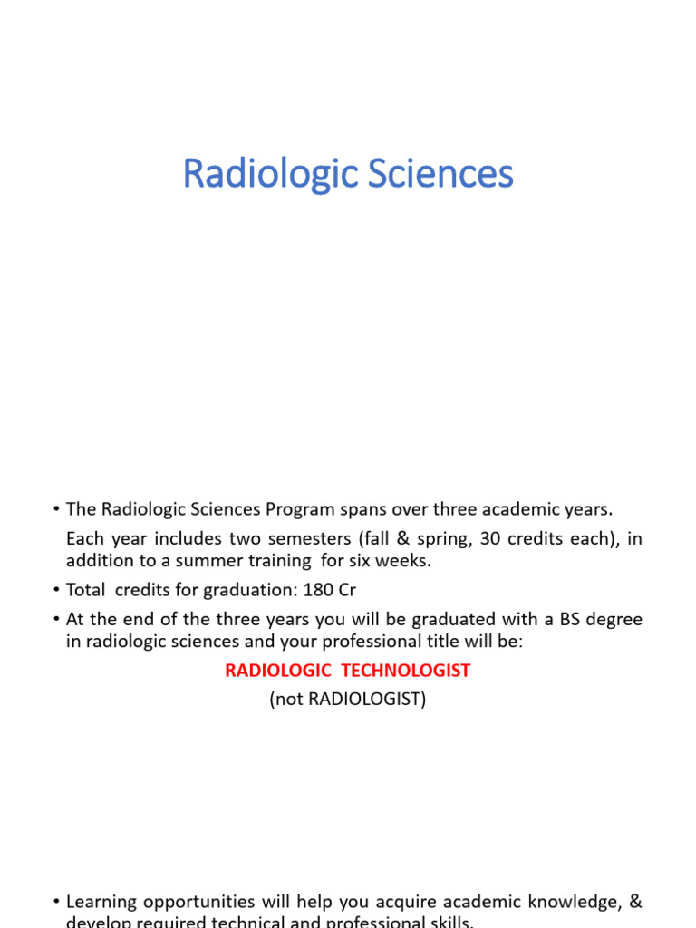 Radiologic_Sciences | PDF | Medical Imaging | Ct Scan