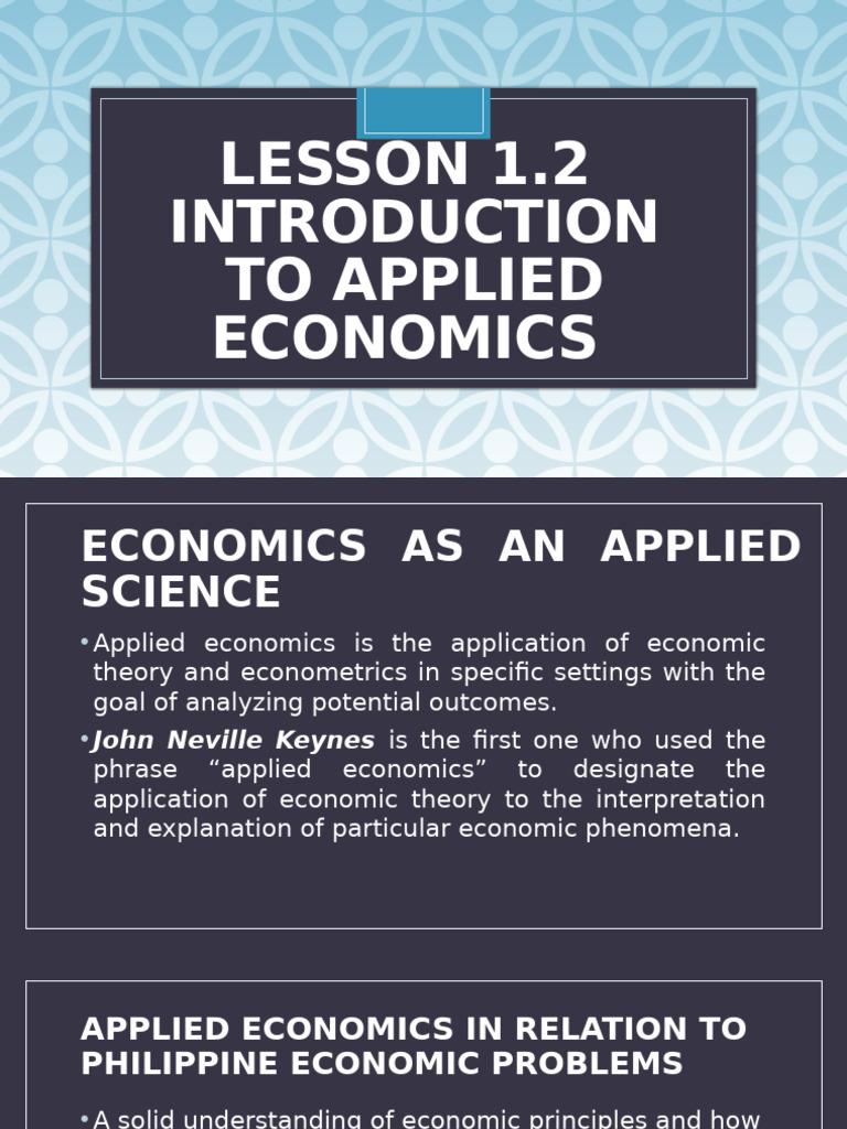 Lesson 1 - Continuation | PDF | Economics | Unemployment