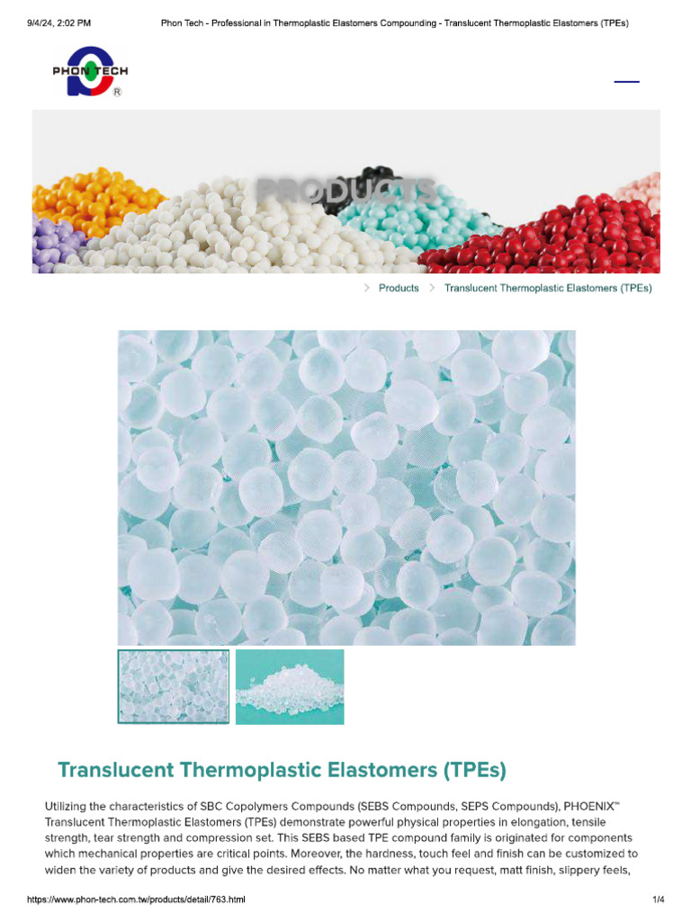 Translucent TPE | PDF