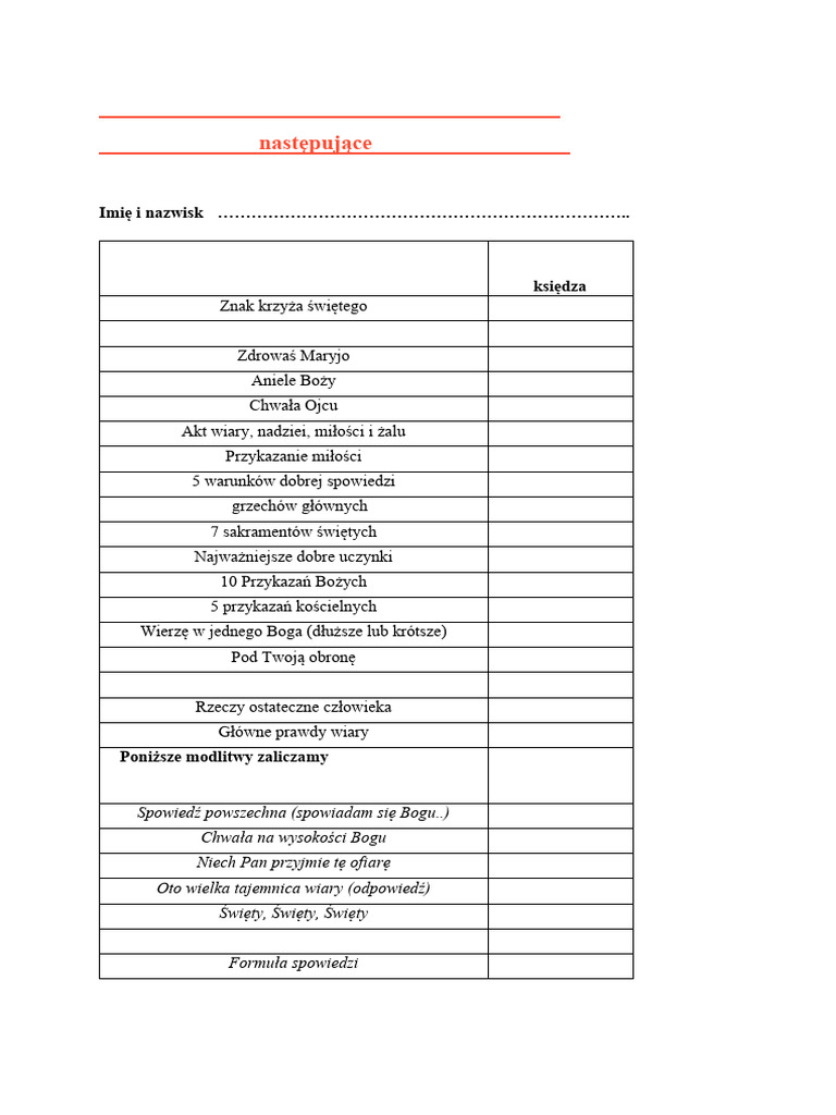 Katechizm I Komunia Święta | PDF