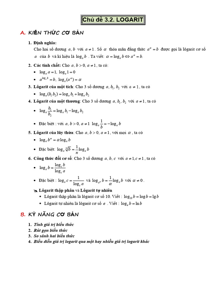 2 2-Logarit Handle | PDF