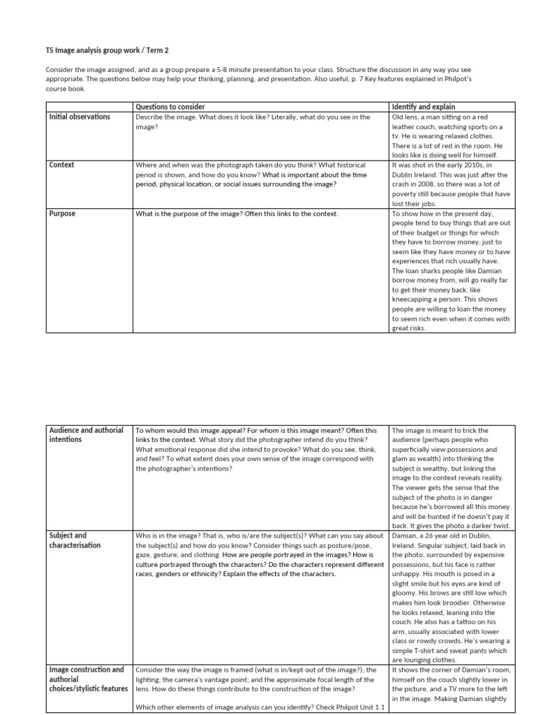 Image 4 Analysis Tijn and Keith | PDF | Image