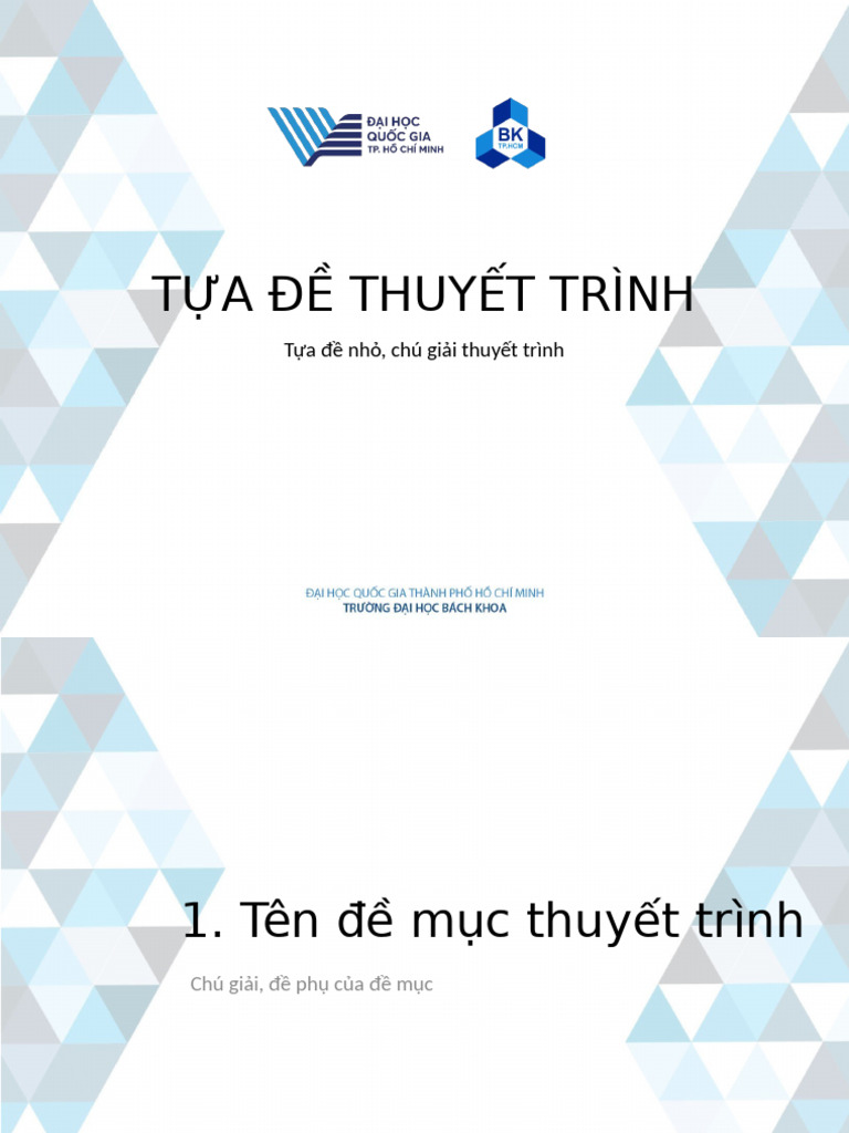 Slide Thuyet Trinh | PDF