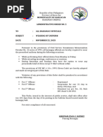 Barangay Business Permit Template | PDF