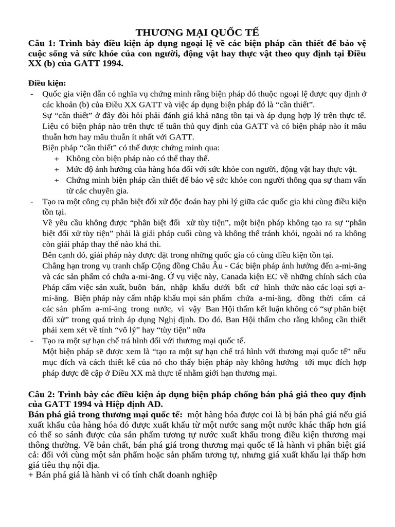 LTMQT (LÝ THUYẾT) | PDF