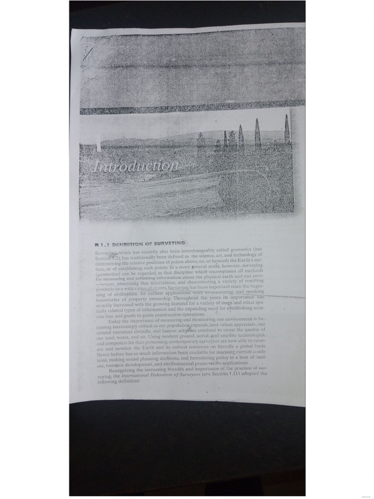 CIV 331 (Introduction To Survey) | PDF