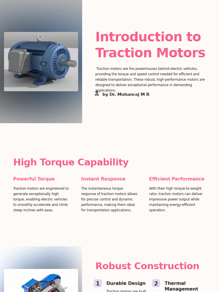 Overview of Traction Motors in EVs | PDF | Vehicles | Electric Motor