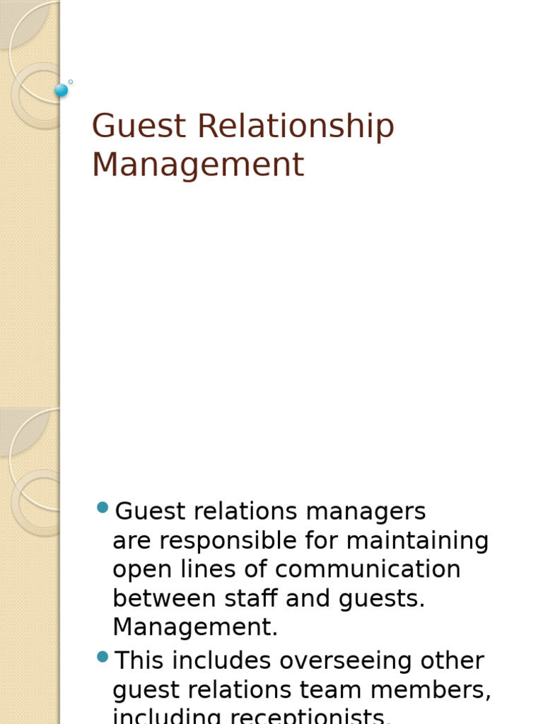 HM Unit 5 | PDF | Customer Relationship Management