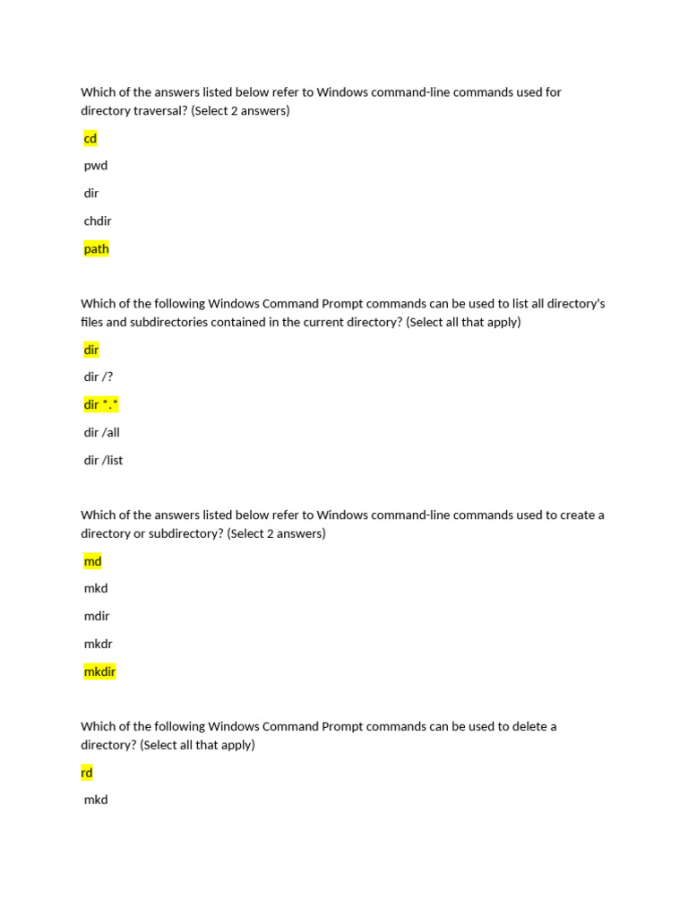 lesson 11 cmd | PDF | Group Policy | Command Line Interface