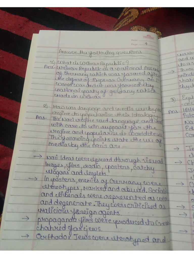 More Questions On Chapter 3 History Class 9 | PDF
