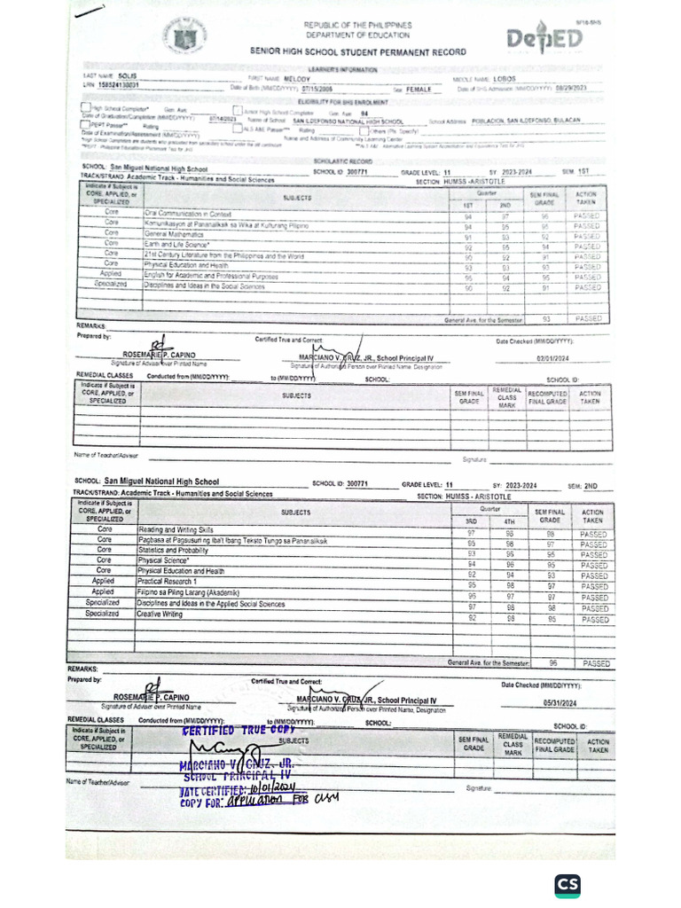 Grade 11 | PDF