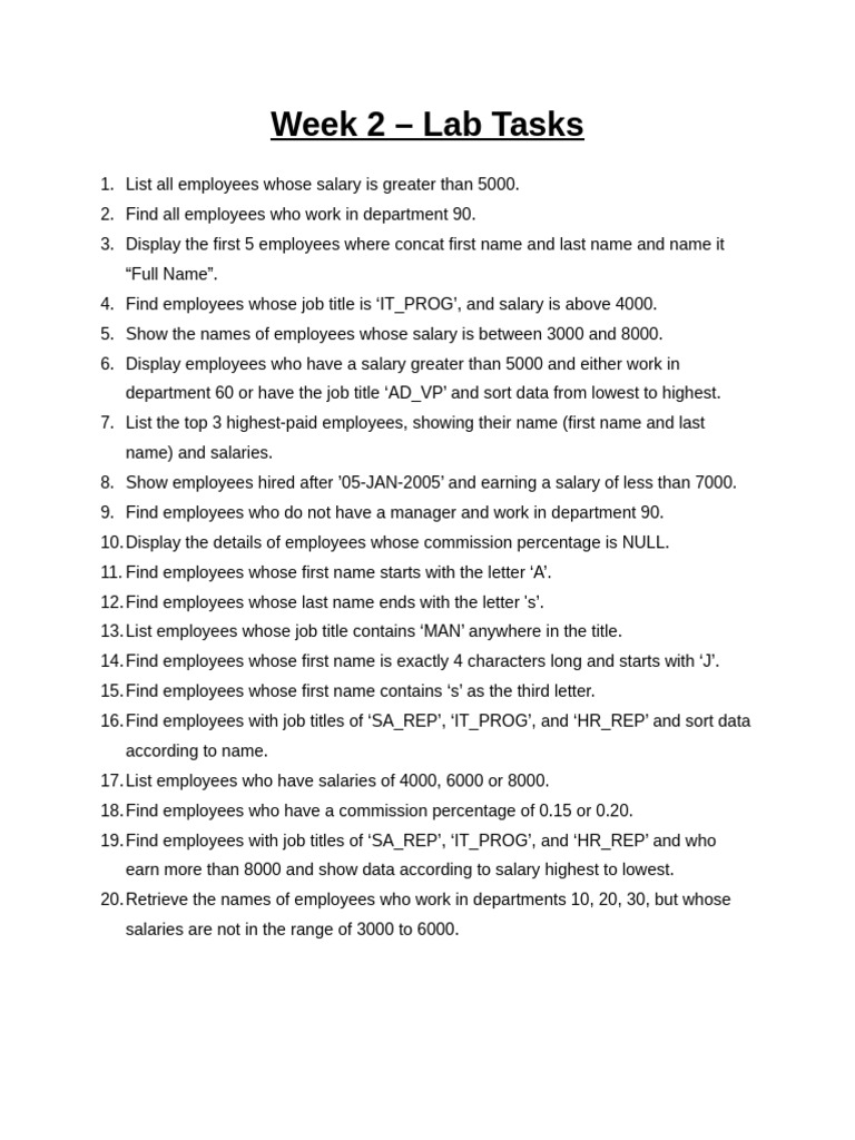 Week2LabTasks 109053 | PDF