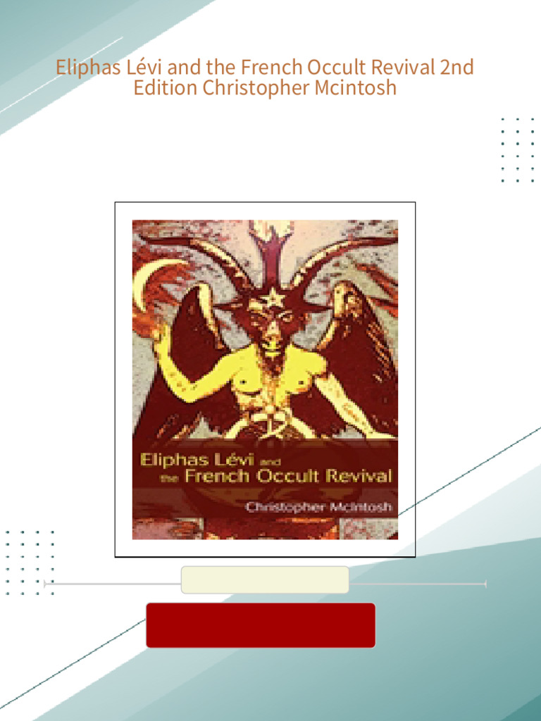 Complete Eliphas Lévi and The French Occult Revival 2nd Edition ...