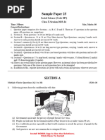 CBSE Class 10 Social Science Most Repeated Questions PDF For 2025 Exam | PDF | Gross Domestic ...