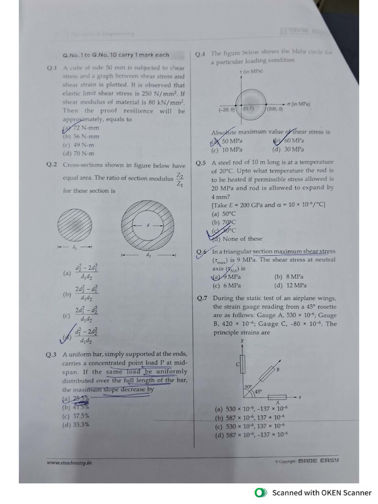 SOM Mechanical | PDF