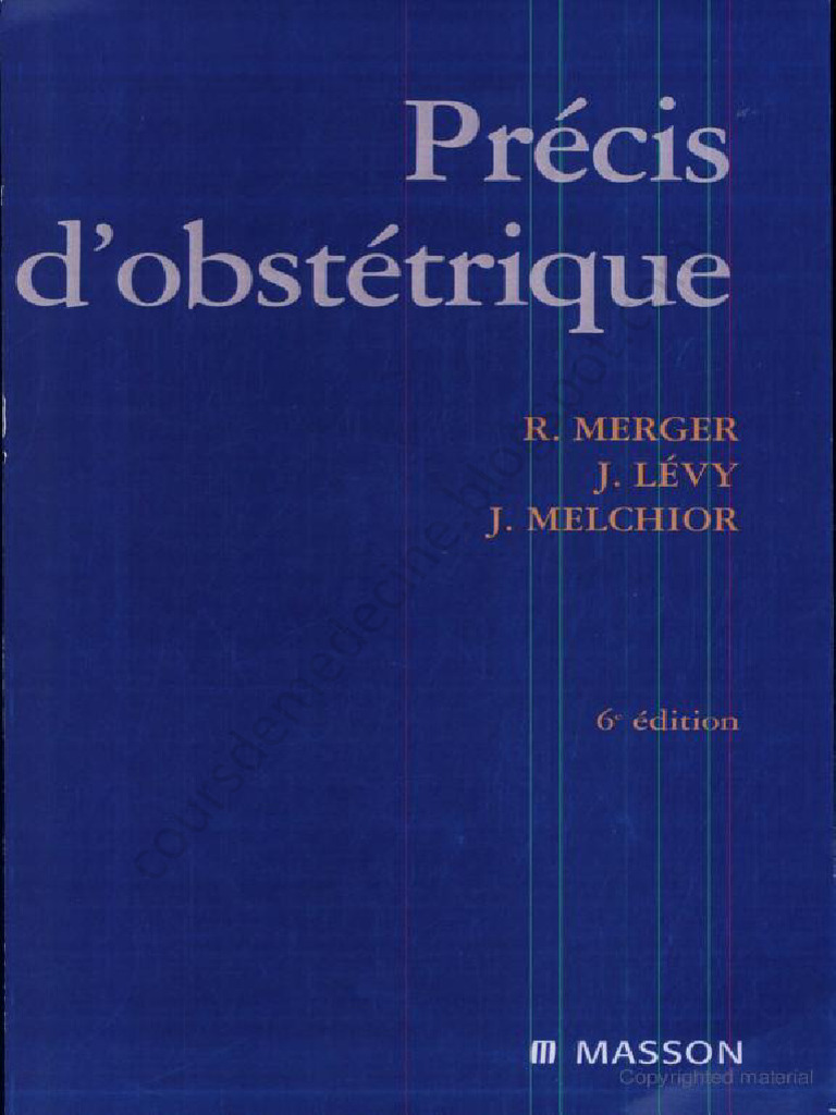 Précis D Obstétrique | PDF
