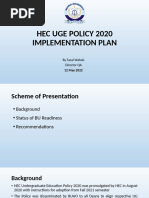 UGC Guidelines - NEP Implementation | PDF | Business | Technology & Engineering
