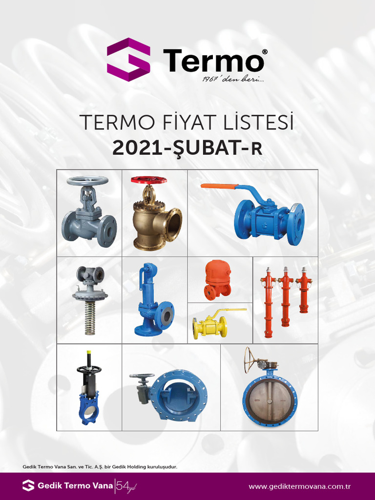Termo Price List 2021 | PDF