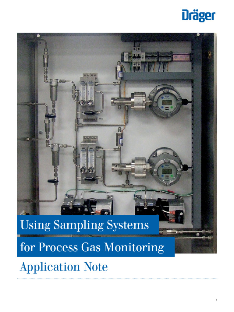Sampling Note PDF 11002 en Us 2104 4 | PDF | Sensor | Gases