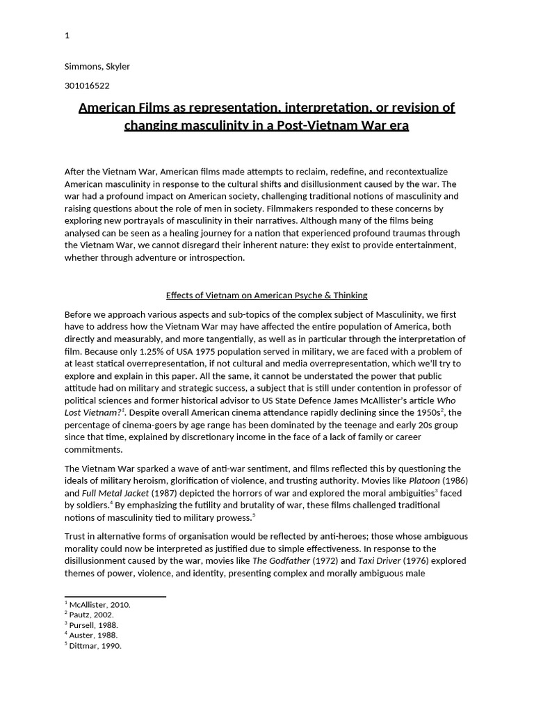 Simmons Skyler HIST315 Research Essay Rough Draft 3 | PDF | Feminism ...