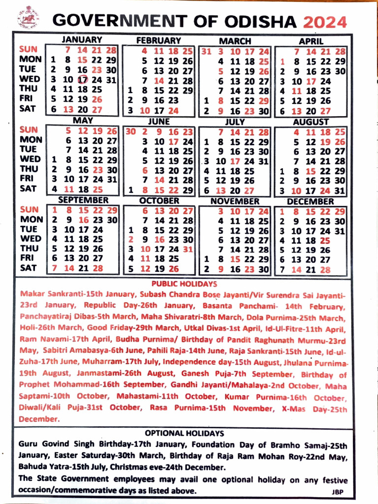 Calendar 2024 | PDF | Observances