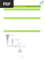 Transpiration Rate Experiment Guide | PDF | Plant Stem | Tissue (Biology)