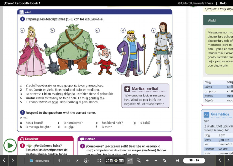 ¡Claro! Kerboodle Book 1 | PDF