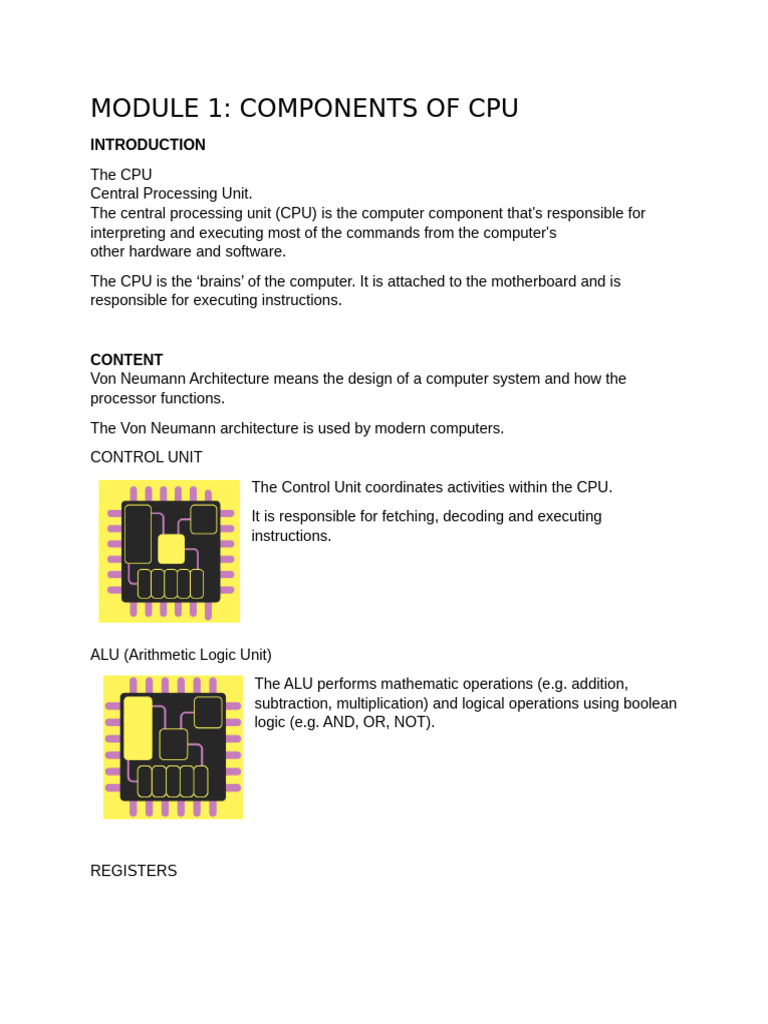 Module1 Ictcmr12 T.felip | PDF | Central Processing Unit | Computer Data Storage
