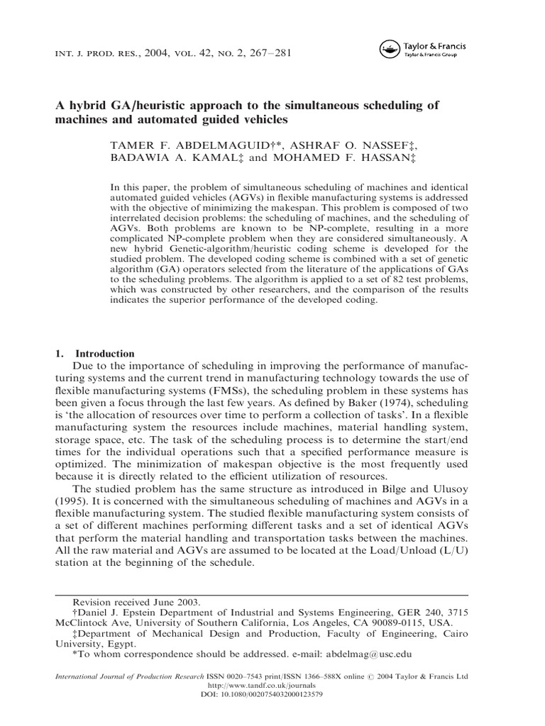 Topic 03-1 - Abdelmaguid | PDF | Genetic Algorithm | Mathematical Optimization
