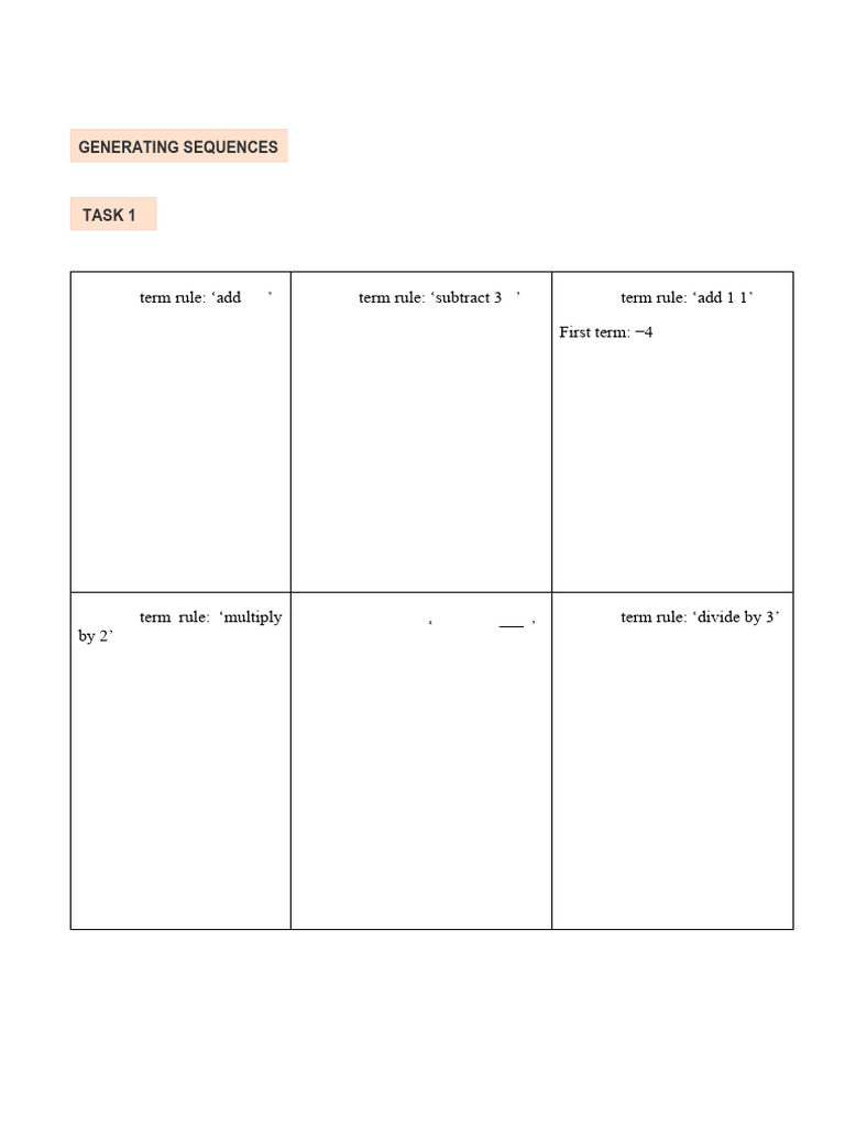 Generating Sequences | PDF